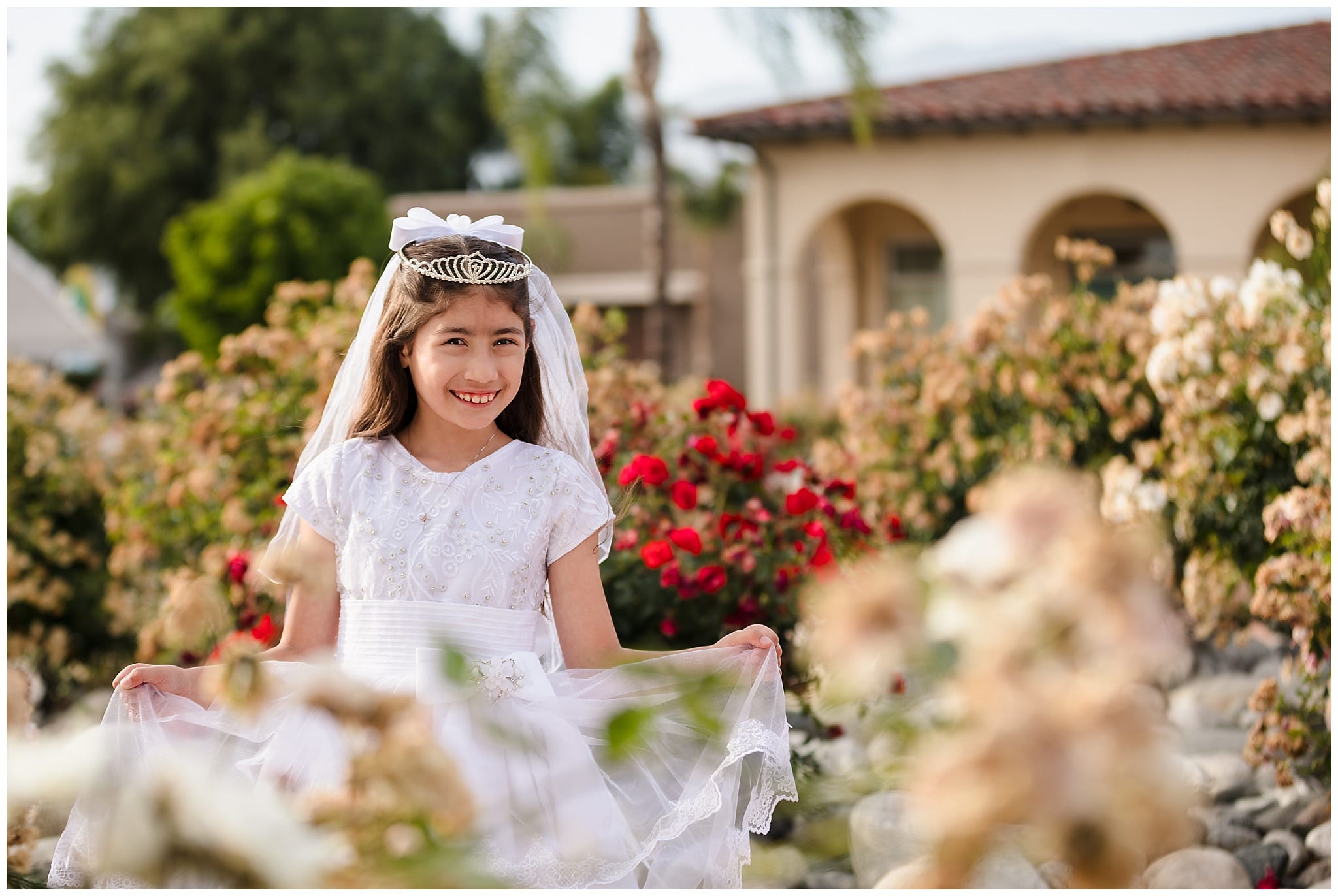 First Communion Photography: Lady of Guadalupe Irwindale: Cecilia ...